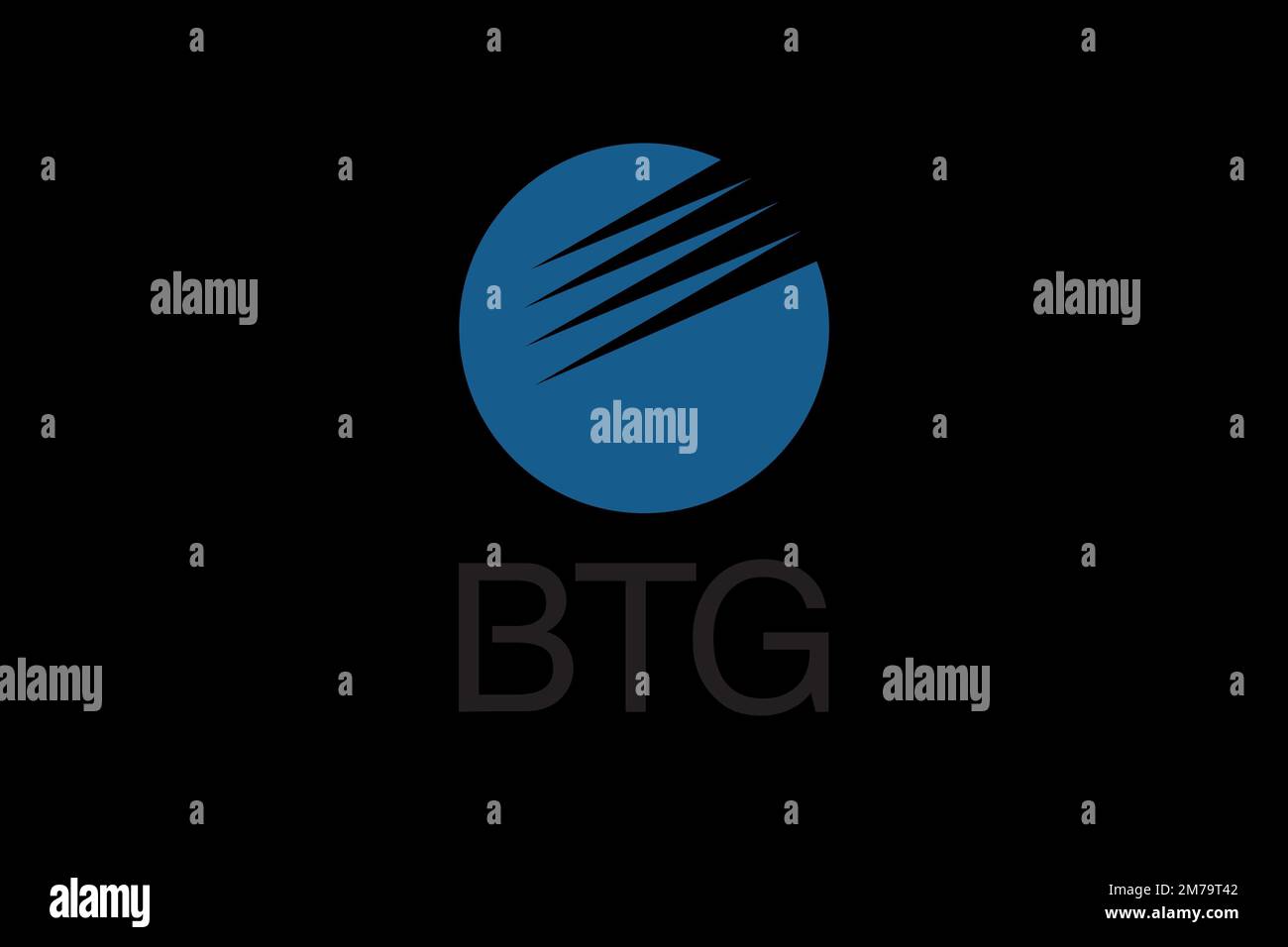 BTG plc, Logo, Black background Stock Photo - Alamy