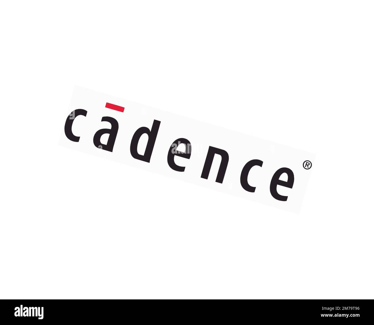 Cadence Design Systems, rotated logo, white background B Stock Photo ...