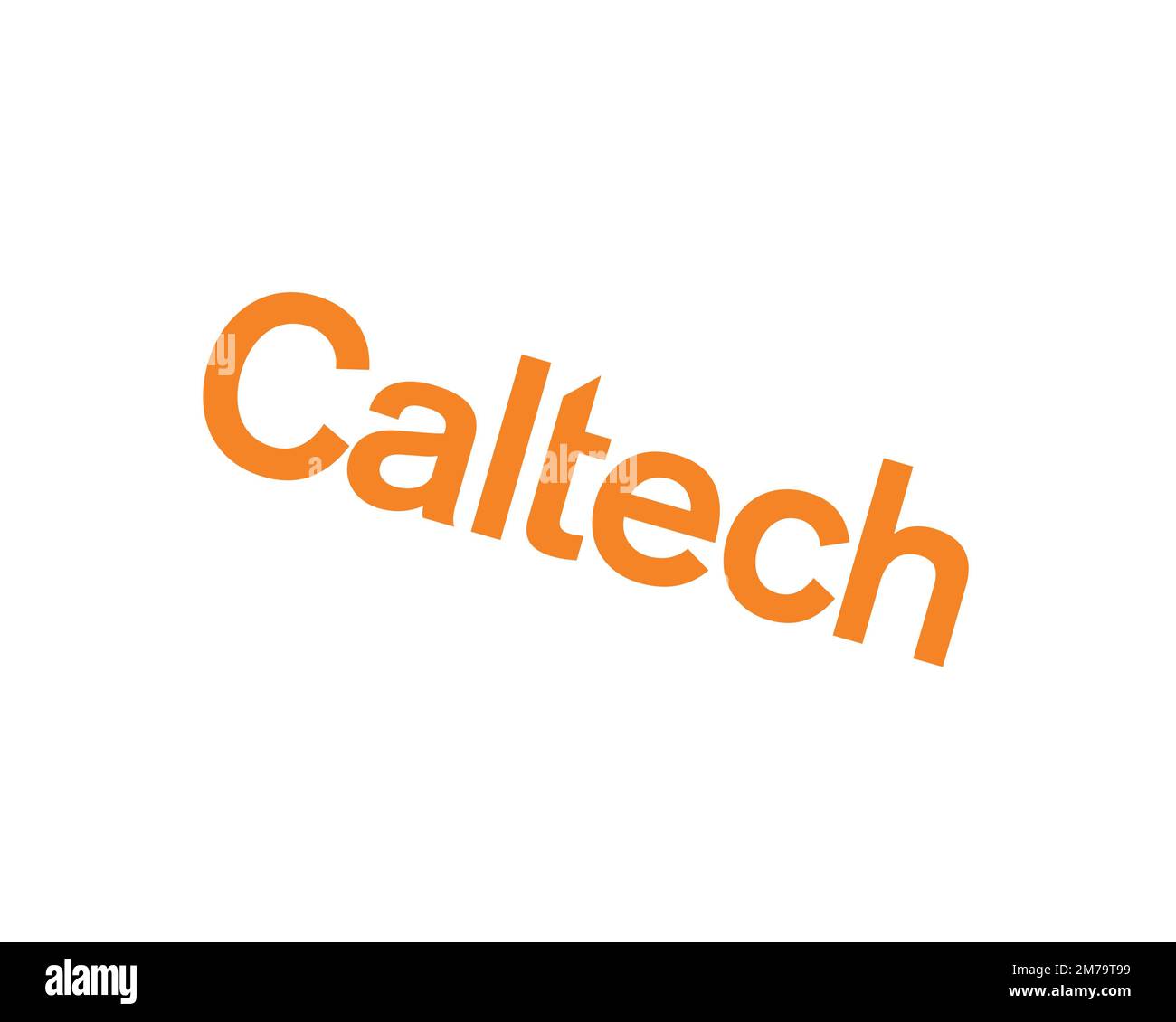 California Institute of Technology, rotated logo, white background B ...