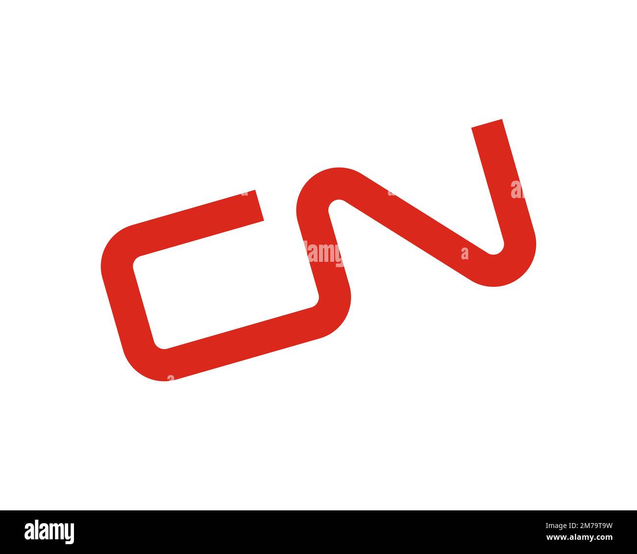 Canadian national railway logo hi-res stock photography and images - Alamy