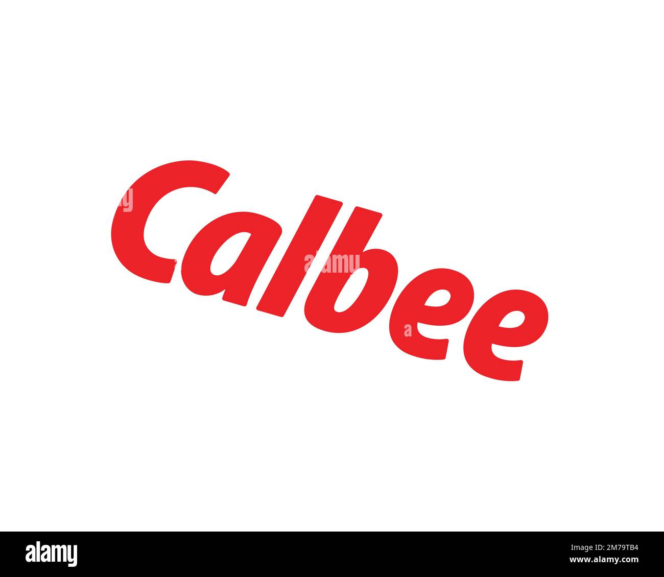 Calbee, rotated logo, white background B Stock Photo - Alamy