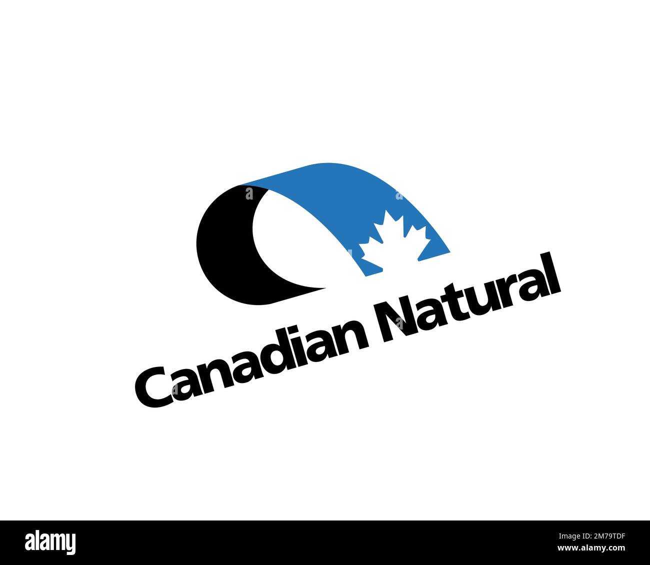 Canadian Natural Resources, rotated logo, white background Stock Photo ...