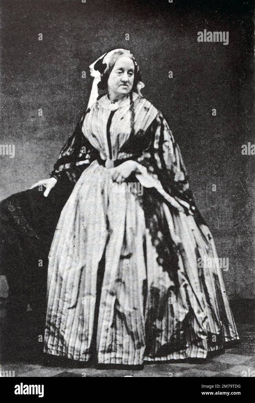 Anna Atkins (1799 – 1871) English botanist and photographer Stock Photo ...