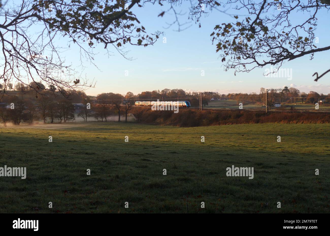 First Transpennine Express Hitachi class 802 bi-mode train in the ...