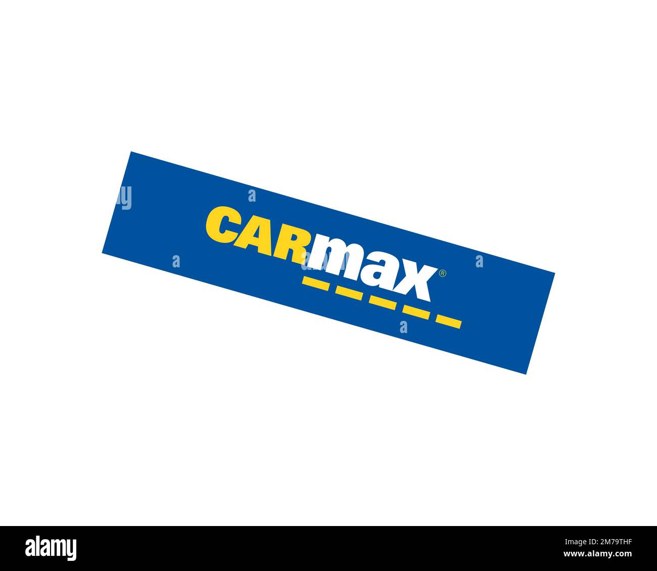 CarMax, rotated logo, white background B Stock Photo - Alamy