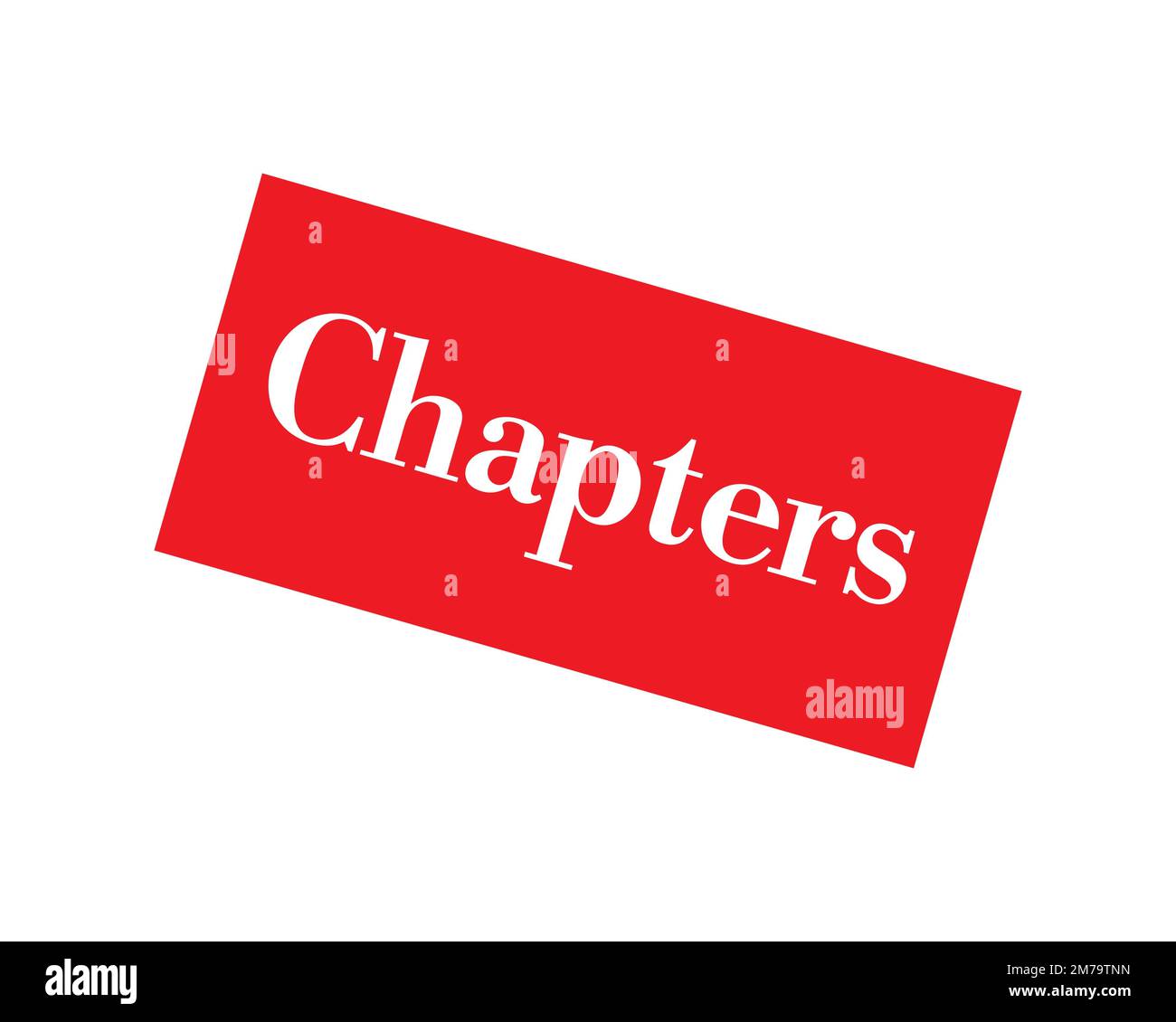 Chapters logo hi-res stock photography and images - Alamy
