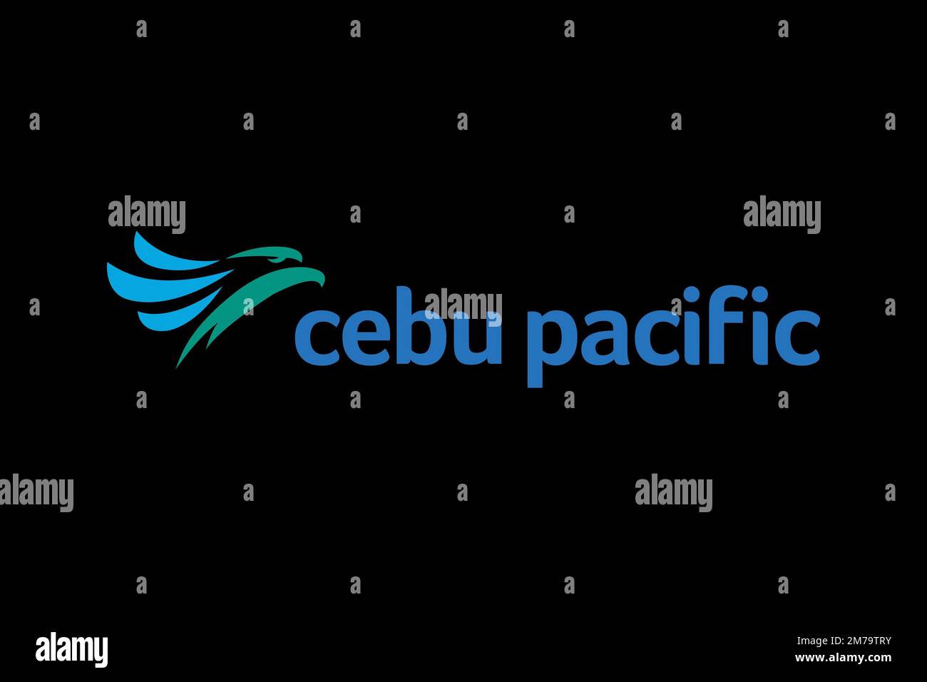 Cebu Pacific, Logo, Black background Stock Photo - Alamy
