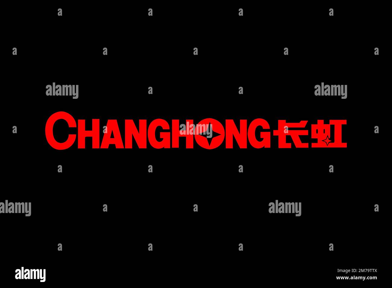 Changhong, Logo, Black background Stock Photo - Alamy