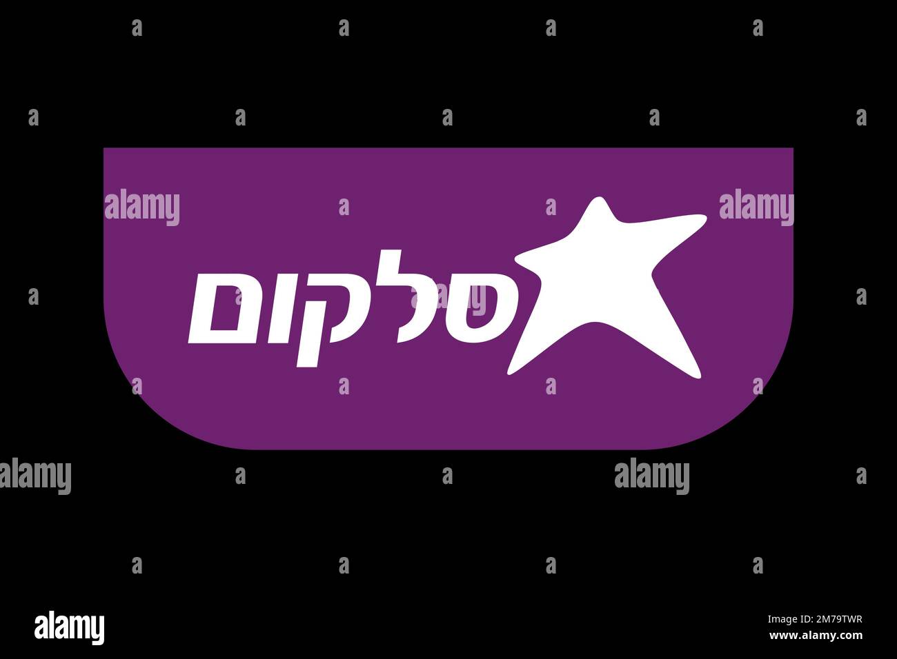 Cellcom Israel, Logo, Black background Stock Photo - Alamy