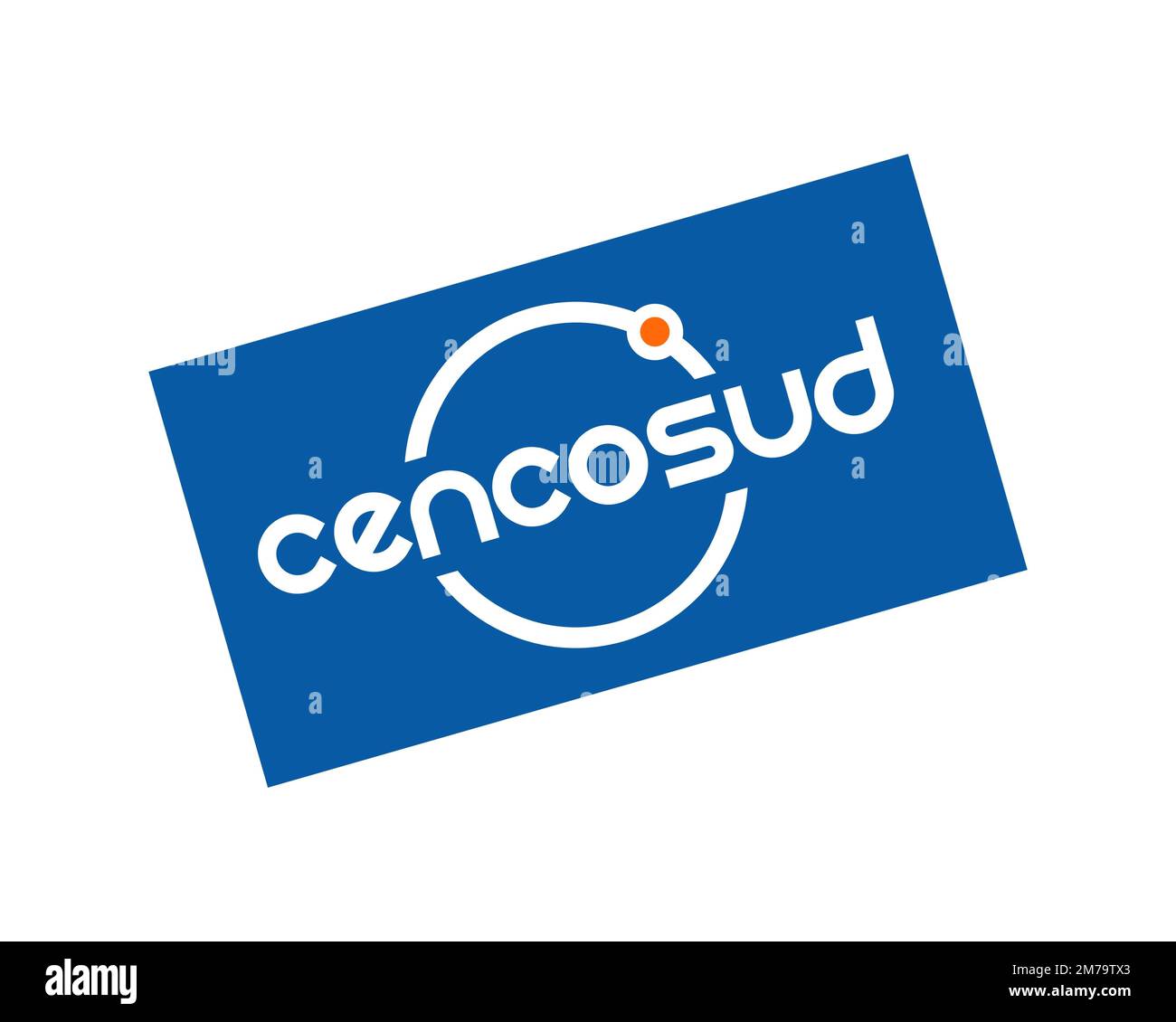 Cencosud, rotated logo, white background Stock Photo - Alamy