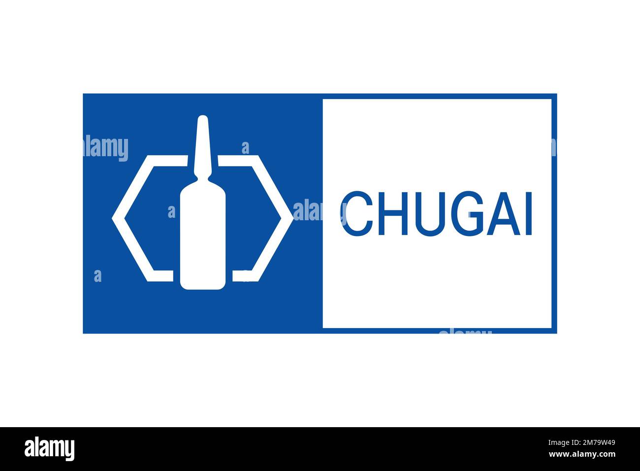 Chugai Pharmaceutical Co. logo, white background Stock Photo - Alamy
