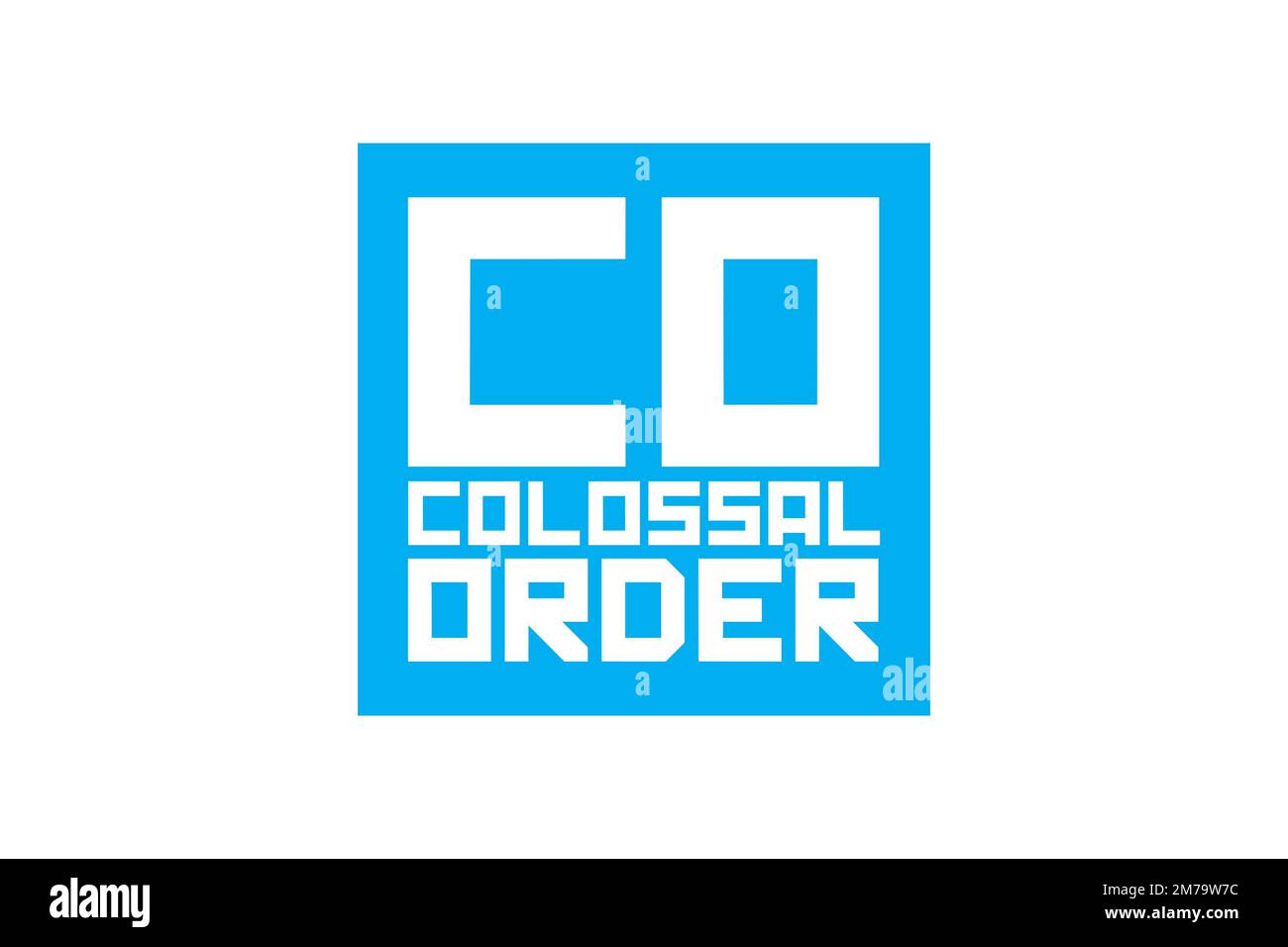Colossal Order company, Logo, White background Stock Photo - Alamy