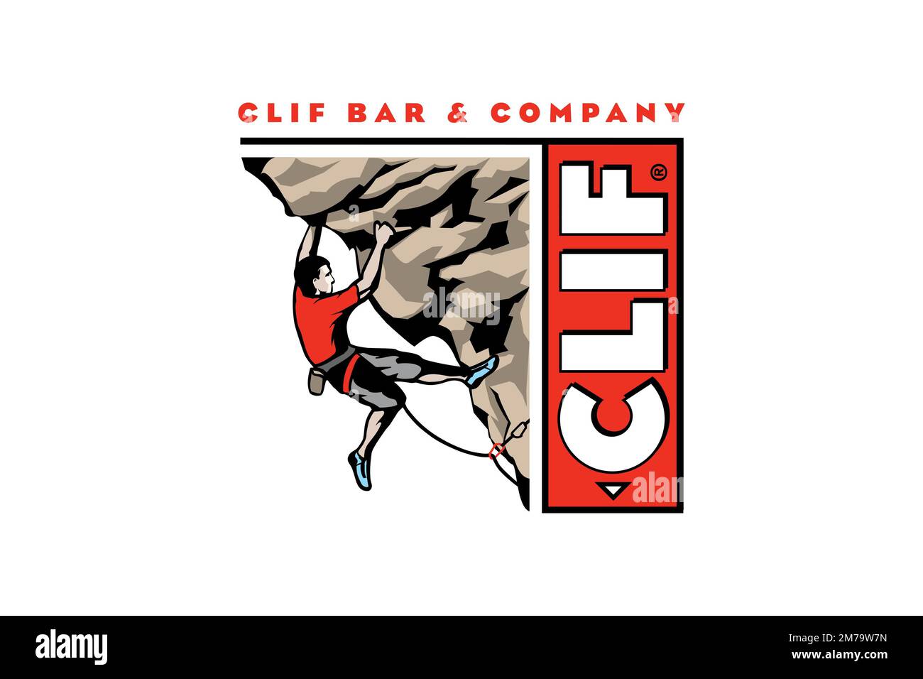 Clif Bar, Logo, White background Stock Photo - Alamy