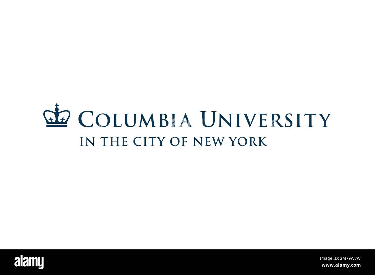 Columbia University, Logo, White background Stock Photo - Alamy