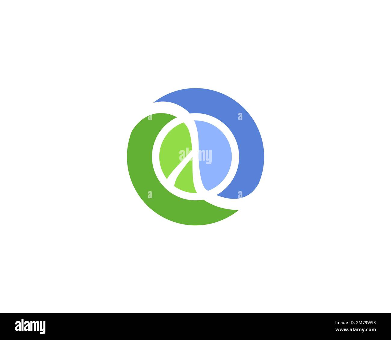 Clojure, rotated logo, white background B Stock Photo - Alamy