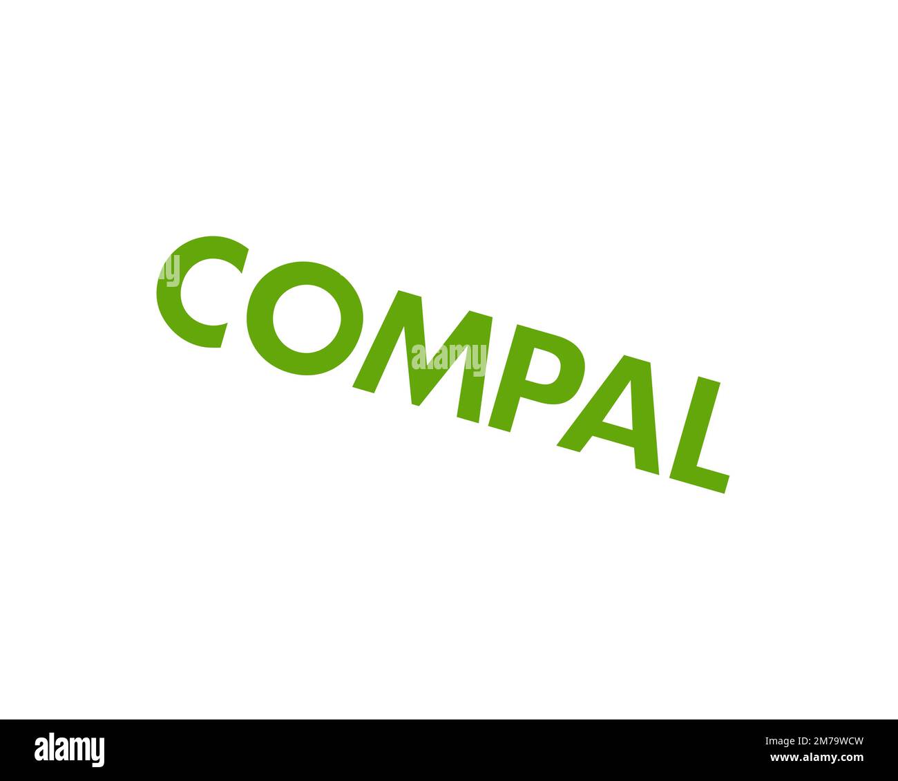 Compal Electronics, rotated logo, white background B Stock Photo - Alamy