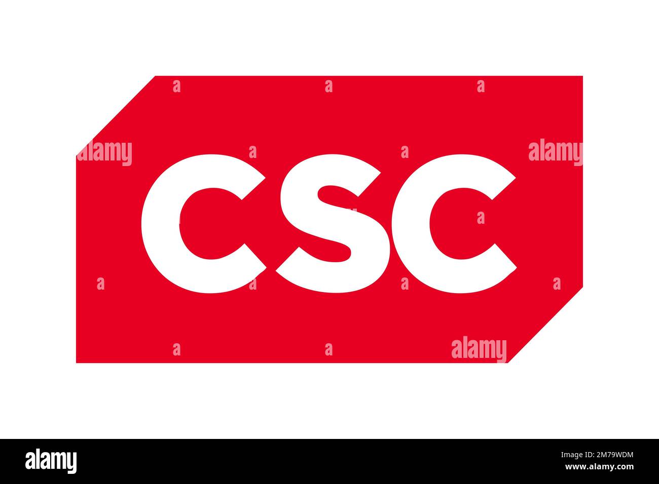 Computer Sciences Corporation, Logo, White Background Stock Photo - Alamy