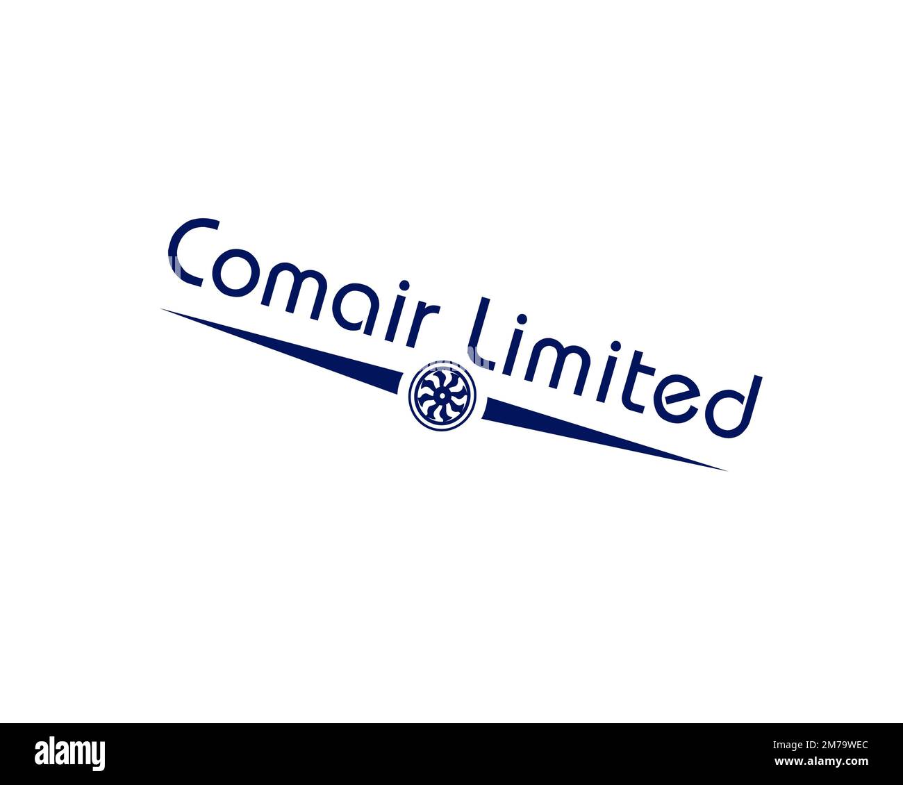 Comair South Africa, rotated logo, white background B Stock Photo - Alamy