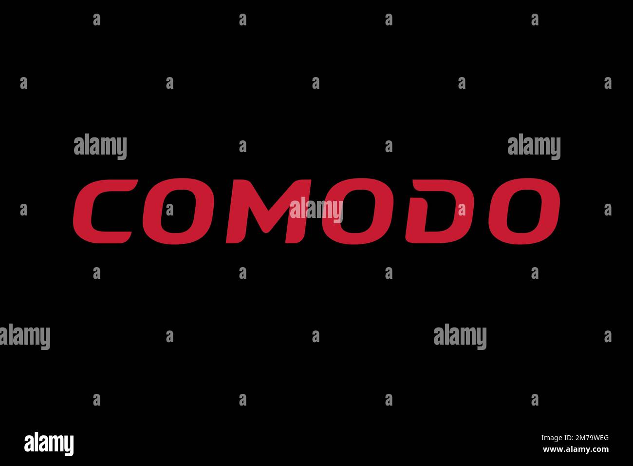 Comodo Group, Logo, Black background Stock Photo - Alamy