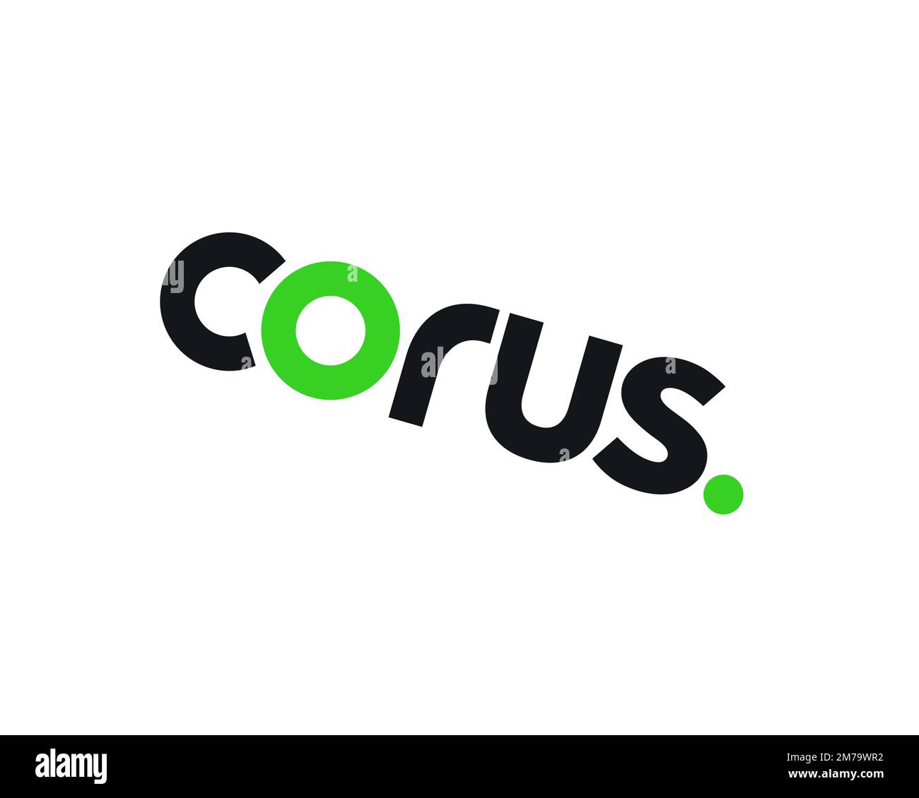 Corus Entertainment Company, Rotated Logo, White Background B Stock ...