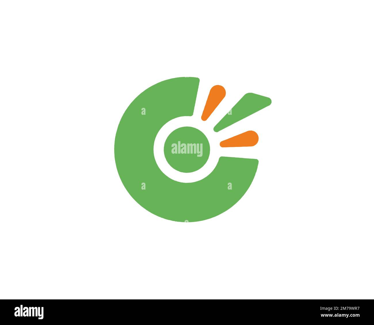 Cá»‘c, rotated logo, white background B Stock Photo - Alamy