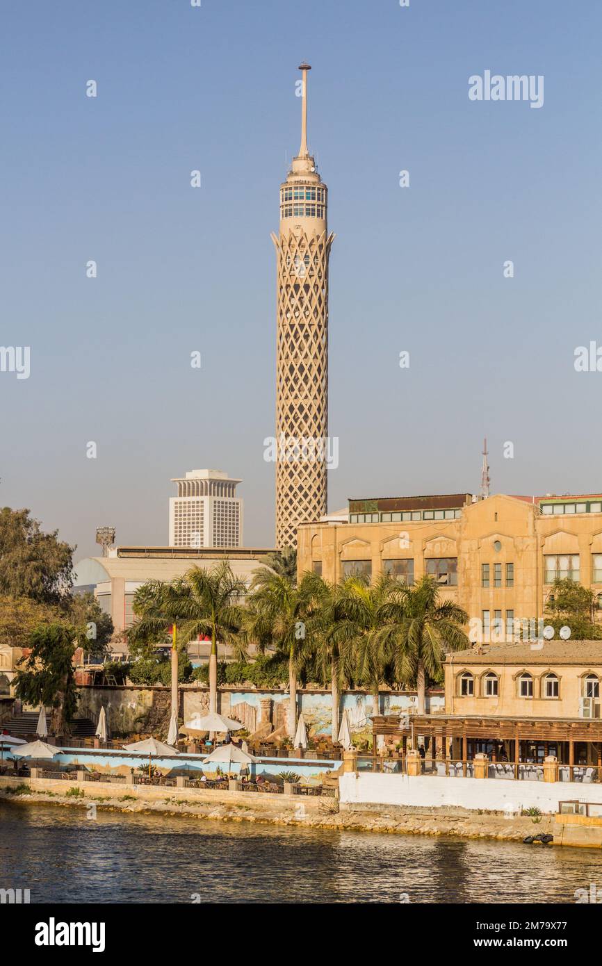Cairo Tower in Cairo, Egypt Stock Photo - Alamy