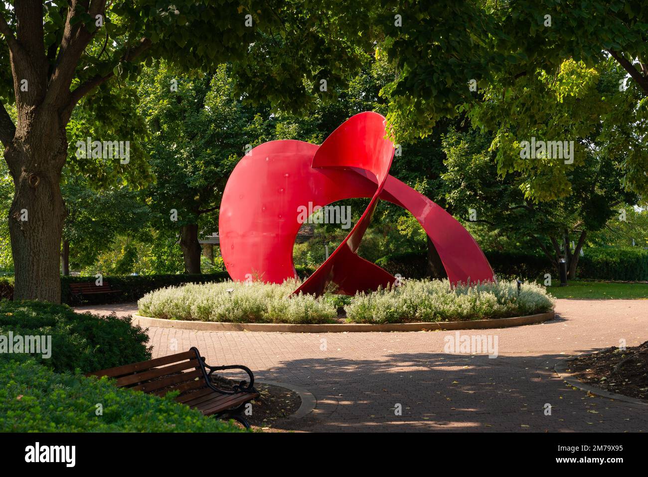 Naperville, Illinois - United States - September 15th, 2022: Landforms ...