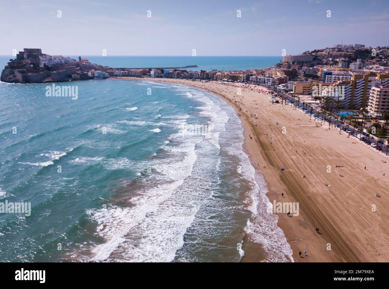 Peniscola castle castellon spain hi-res stock photography and images ...