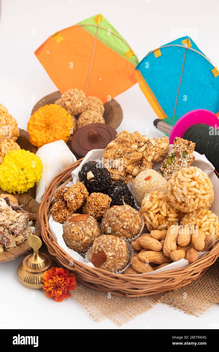 Gajak rolls hi-res stock photography and images - Alamy