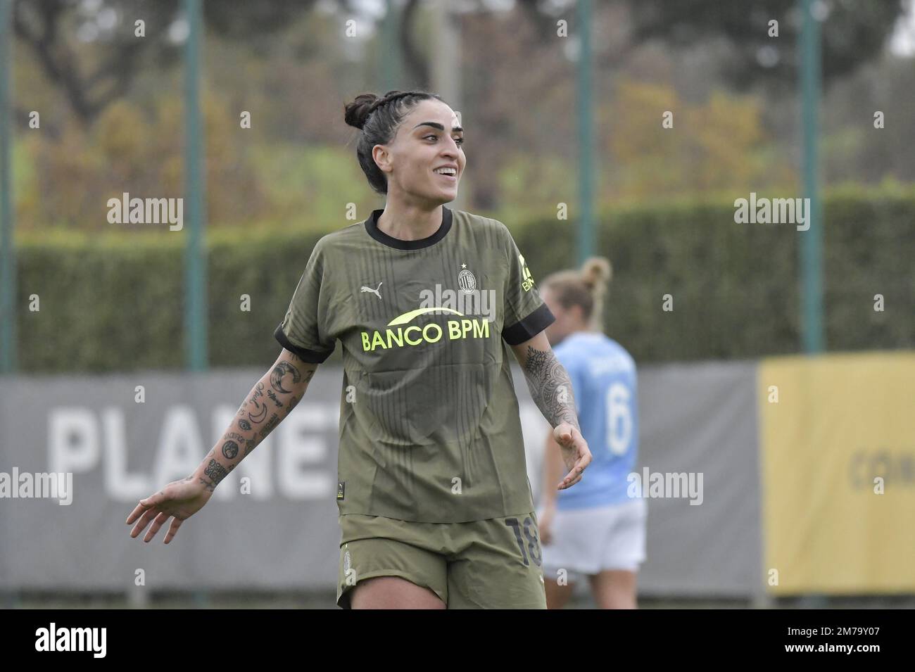 Martina Piemonte of A.C. Milan during Lazio Women vs Milan Women Coppa ...