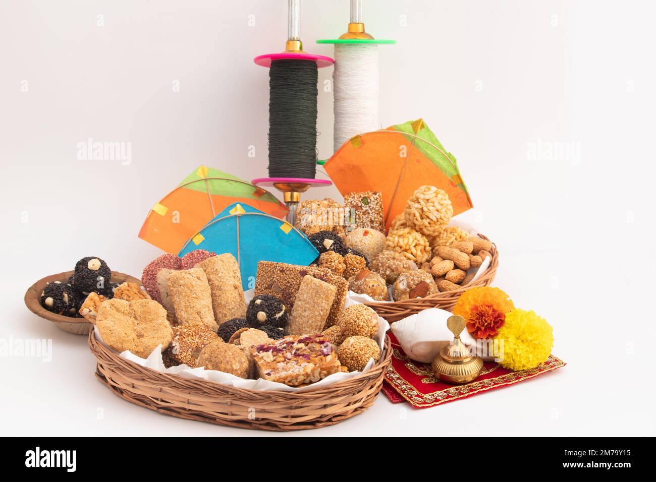 Indian Winter Delicacy viz. Tilgul, Til Mithai, Gajak, Chikki, Tilkut ...