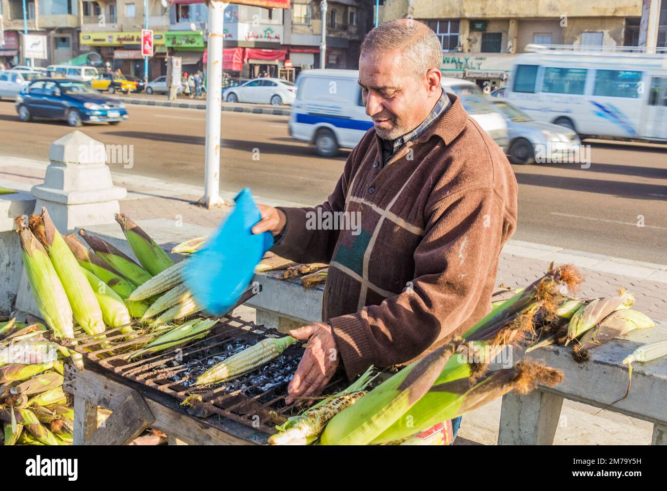Food street in egypt 2019 hi-res stock photography and images - Alamy
