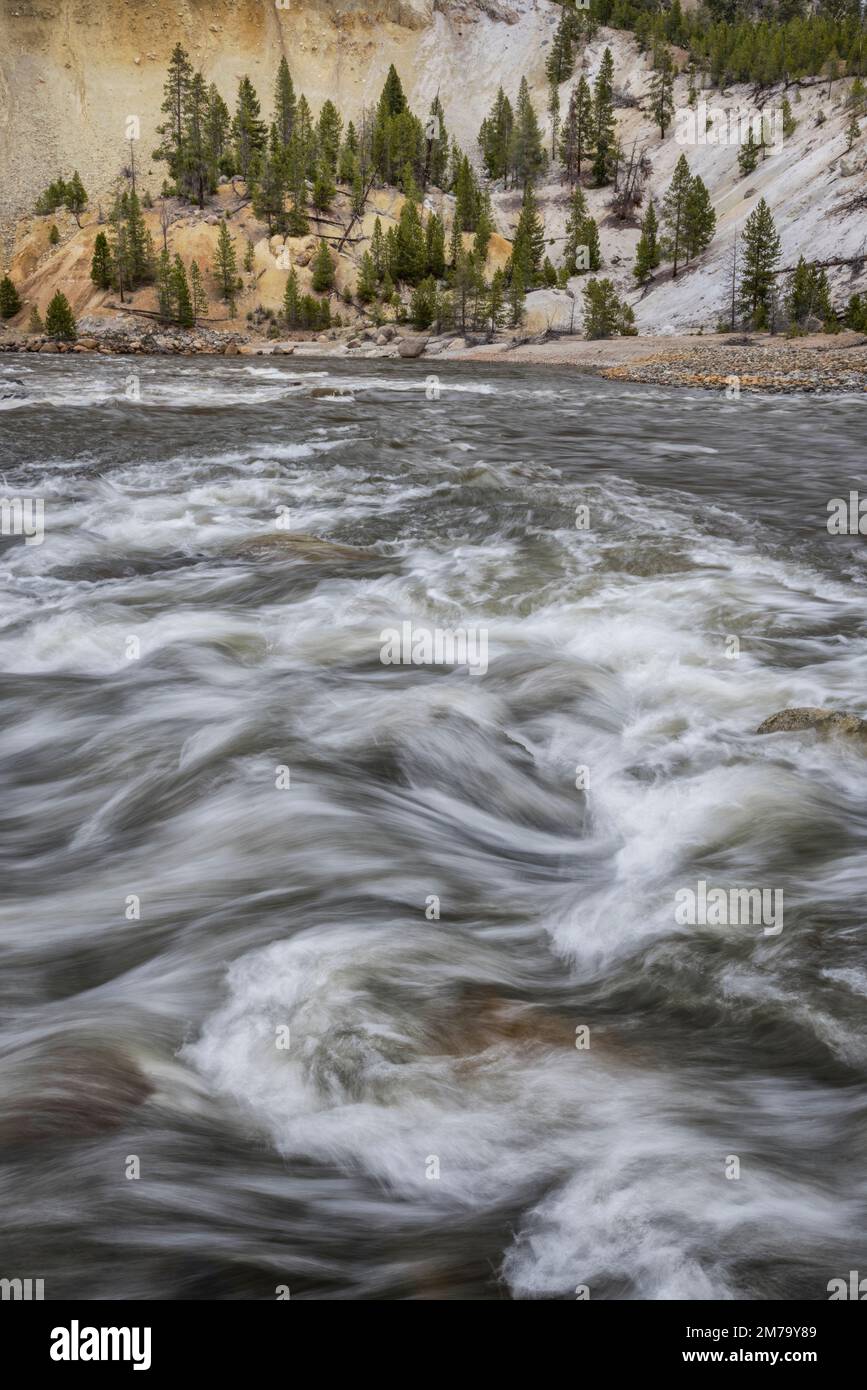 USA, Rockie Mountains, Wyoming, Yellowstone, National Park, UNESCO ...