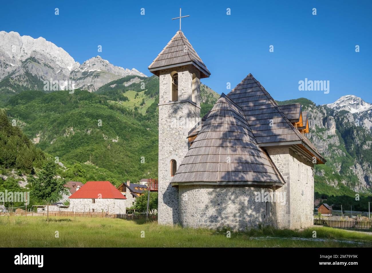 Theth church hi-res stock photography and images - Alamy