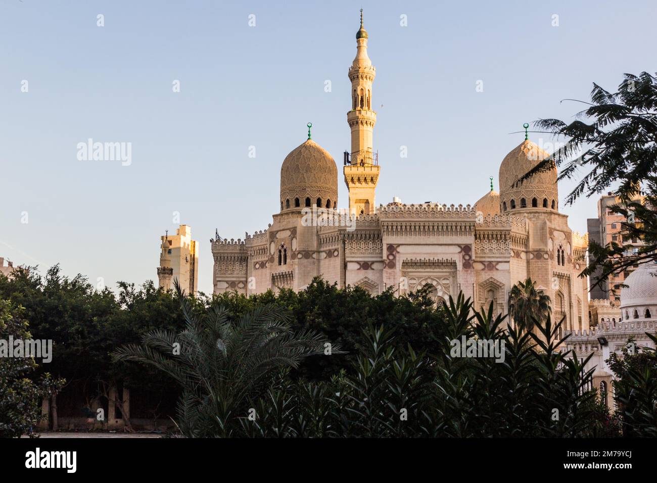 Abu al-Abbas al-Mursi Mosque in Alexandria, Egypt Stock Photo - Alamy