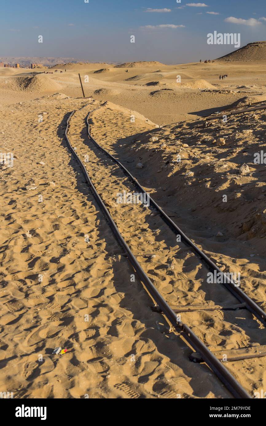 Egypt construction railway hi-res stock photography and images - Alamy