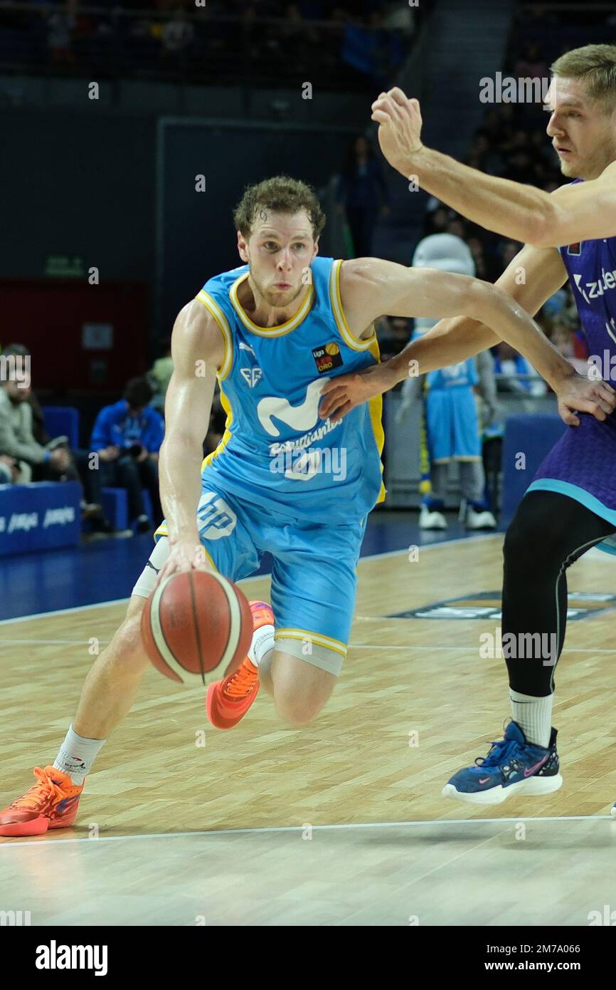 Madrid, Spain. 08th Jan, 2023. Player Paul Jorgensen of Movistar ...