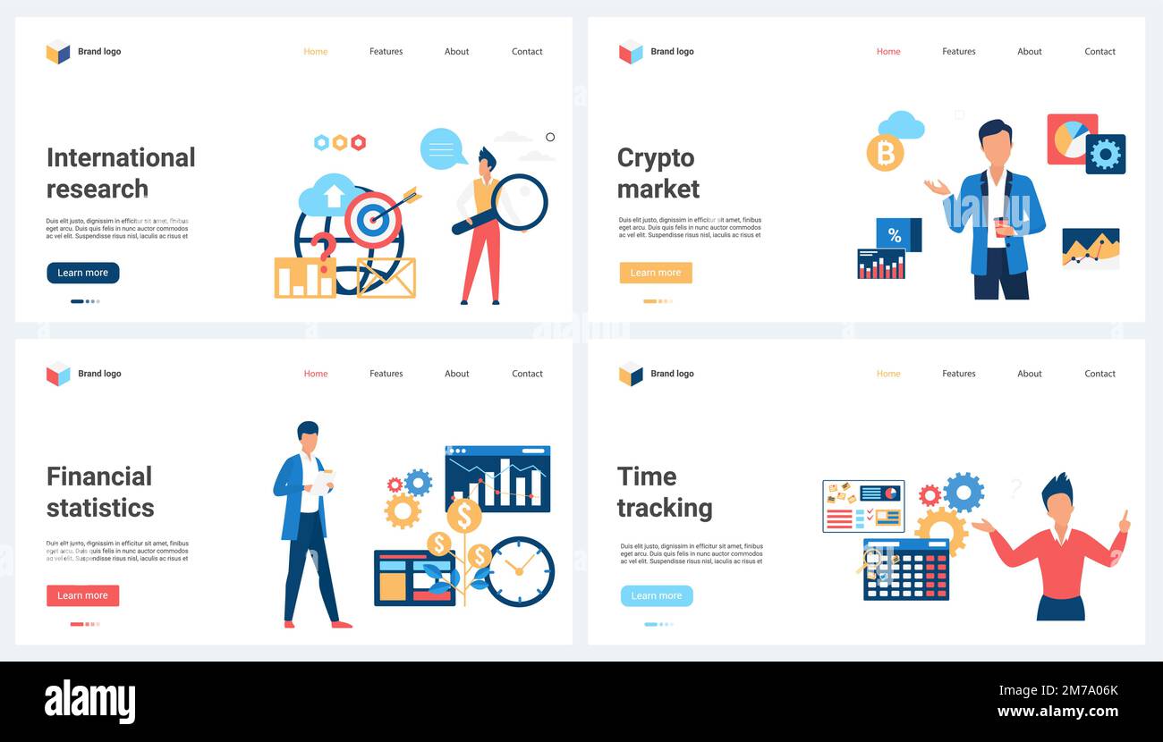 Research of financial statistics of crypto market, time management and ...