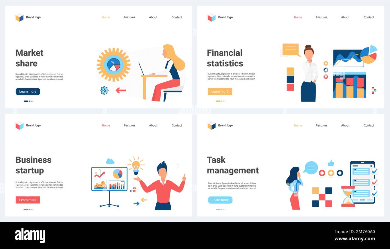 Research of financial statistics and market share, task management in ...