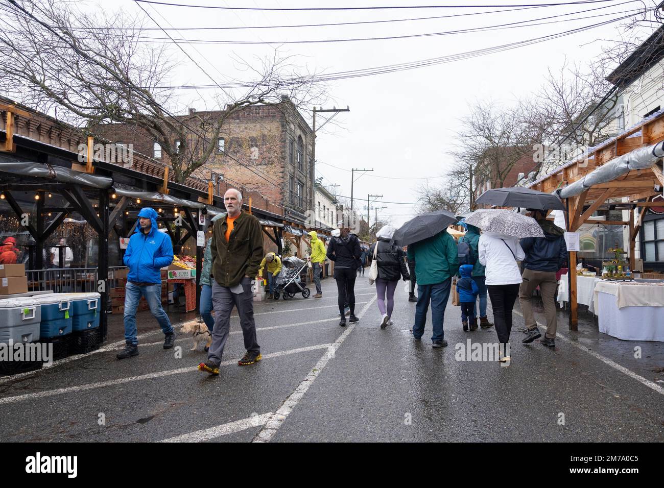 Ballard seattle shopping hi-res stock photography and images - Alamy