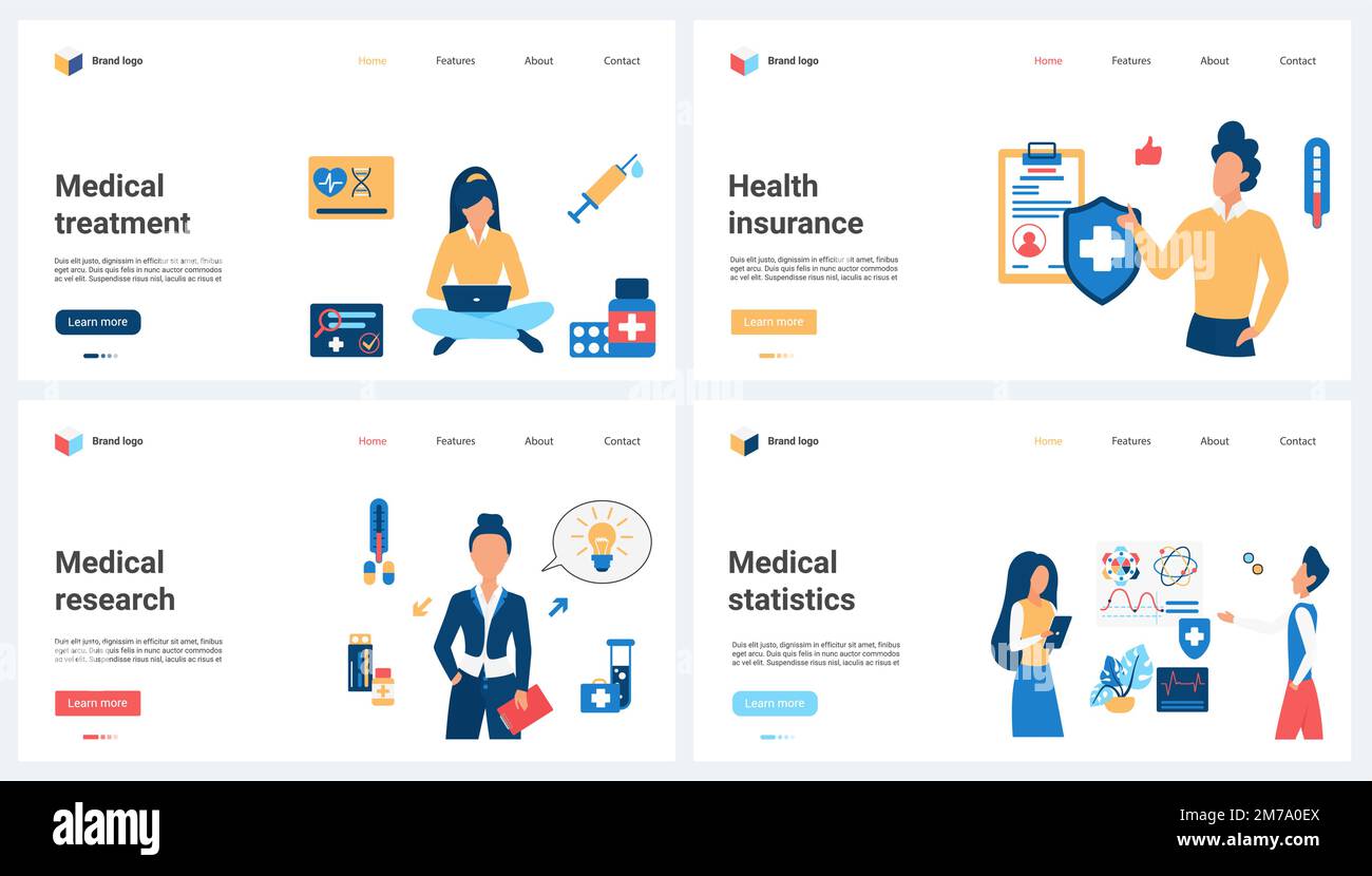 Medical treatment, research and statistics, healthcare and life ...