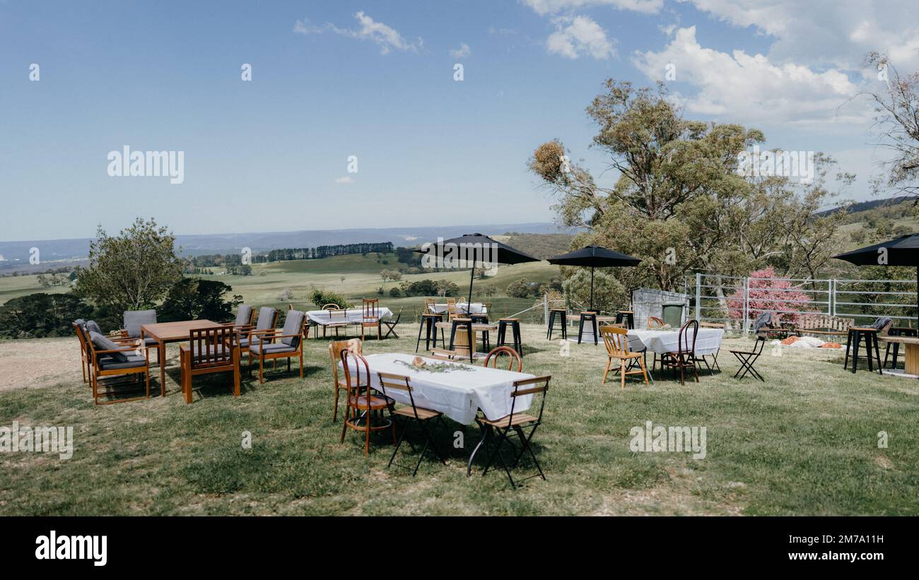 Beautiful shot dinner tables hi-res stock photography and images - Alamy