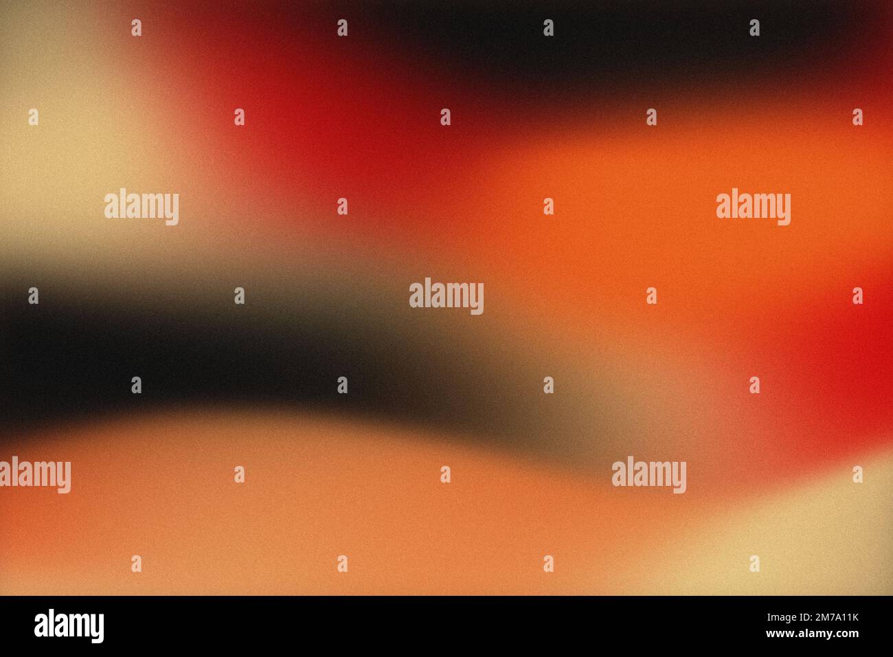 Abstract Flame Colors Grainy Gradient Background Orange Black Red Yellow Noise Texture Banner