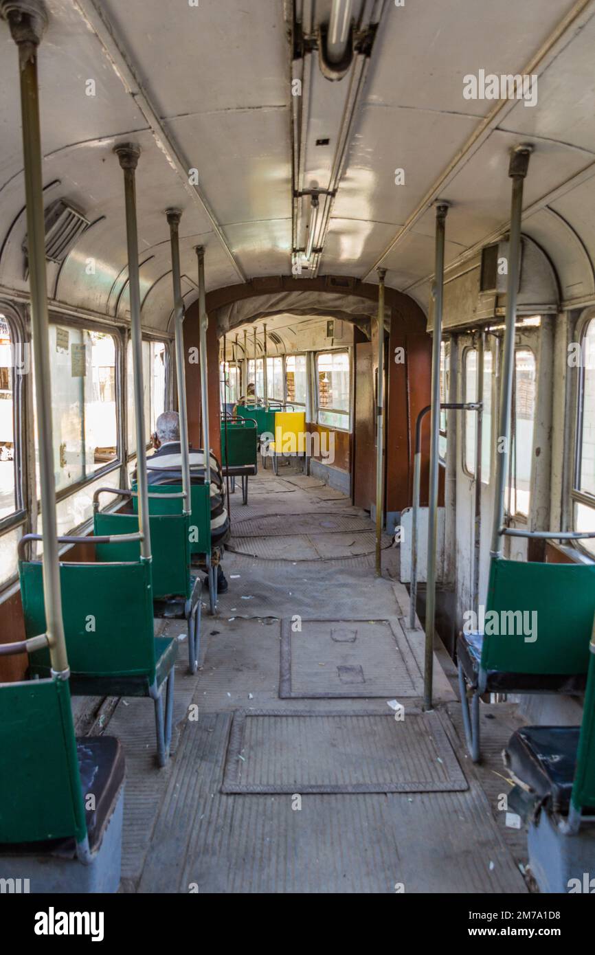 Alexandria tram egypt hi-res stock photography and images - Alamy