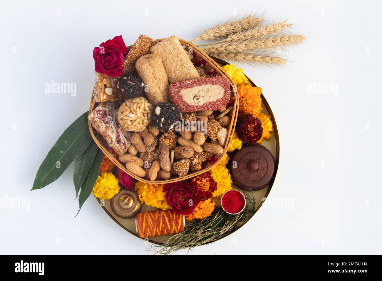 Gulab Gajak Mithai, Pista Gazak, Til Patti Or Papdi, Til Laddu Or Ladoo ...
