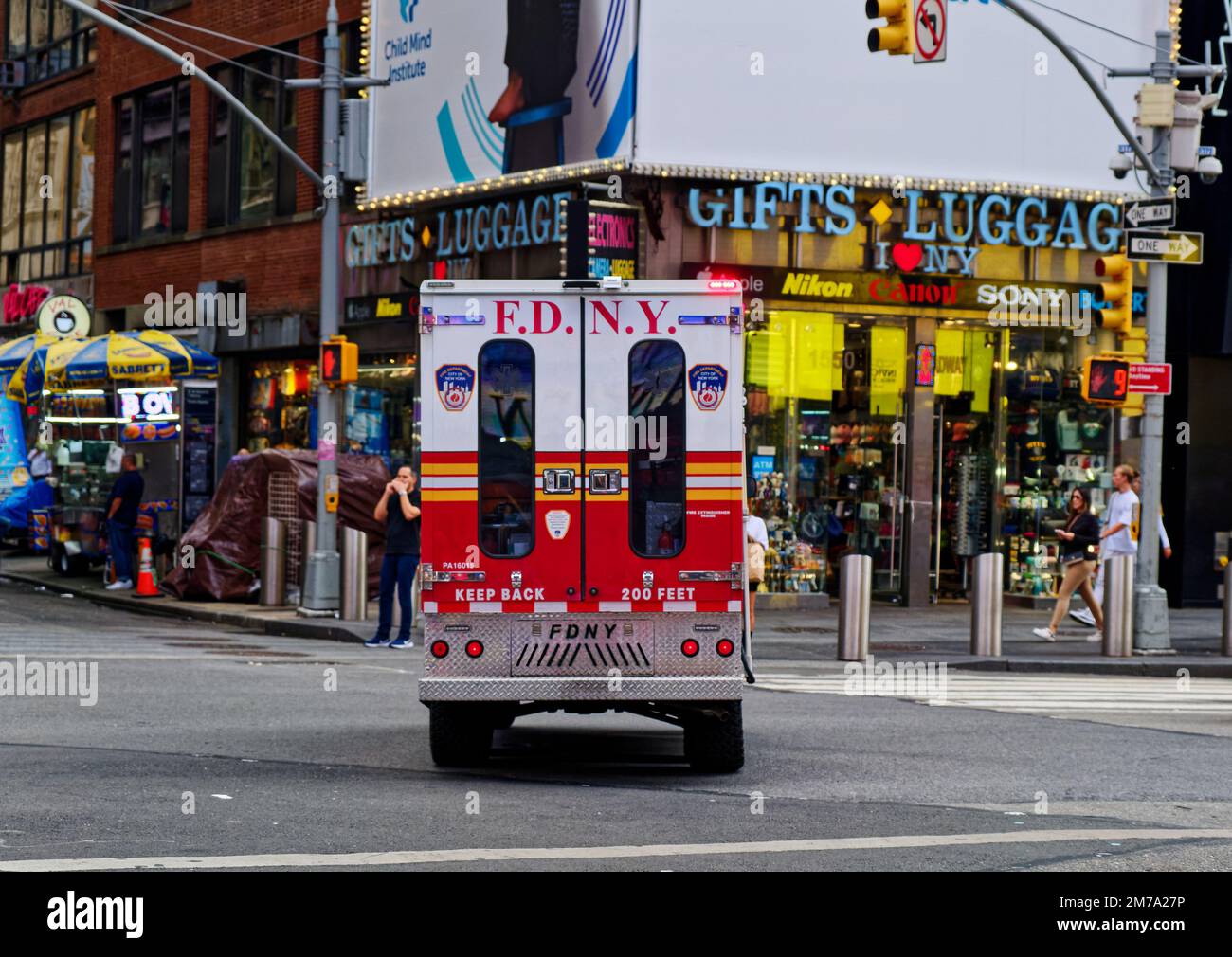 NEW YORK CITY - September 11, 2022: New York City is the most populous ...