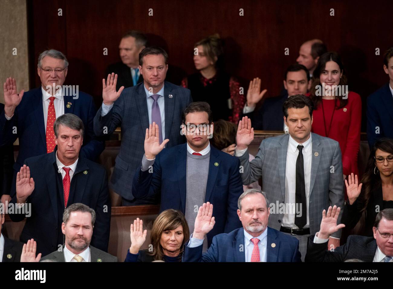 Matt gaetz and lauren boebert hi-res stock photography and images - Alamy
