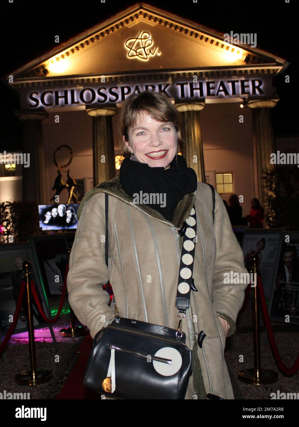 Antje Rietz bei der Premiere des Dramas "Eines langen Tages Reise in ...