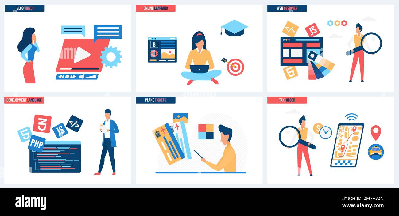 Online training, web design and development of programming language ...