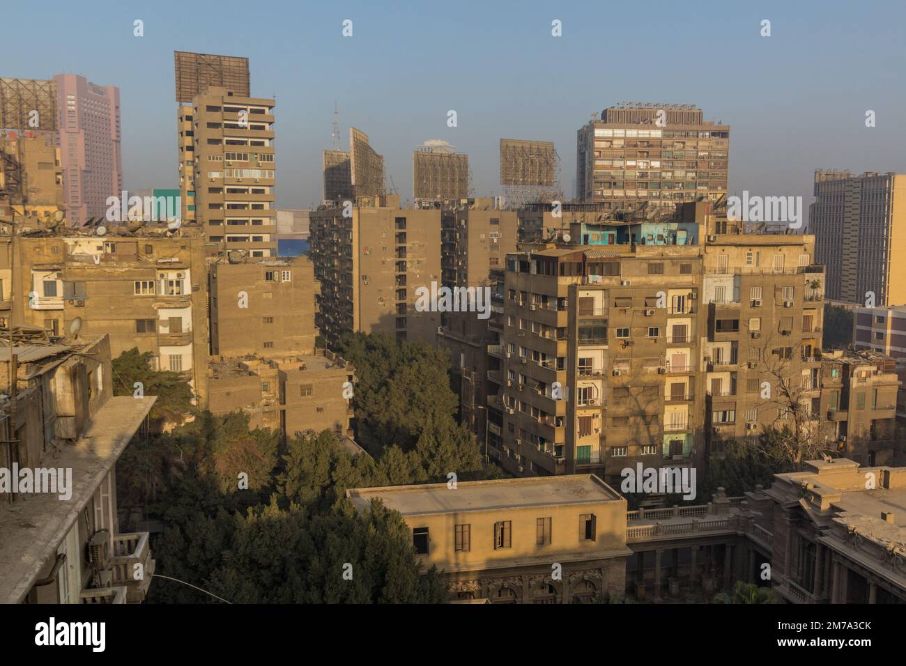 Skyline view of Cairo, Egypt Stock Photo - Alamy